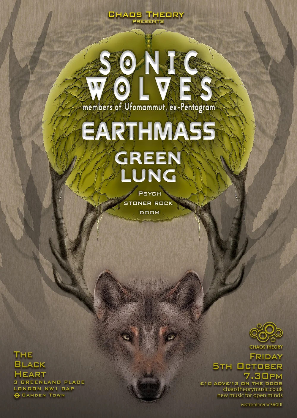 SONIC WOLVES — Our Black Heart