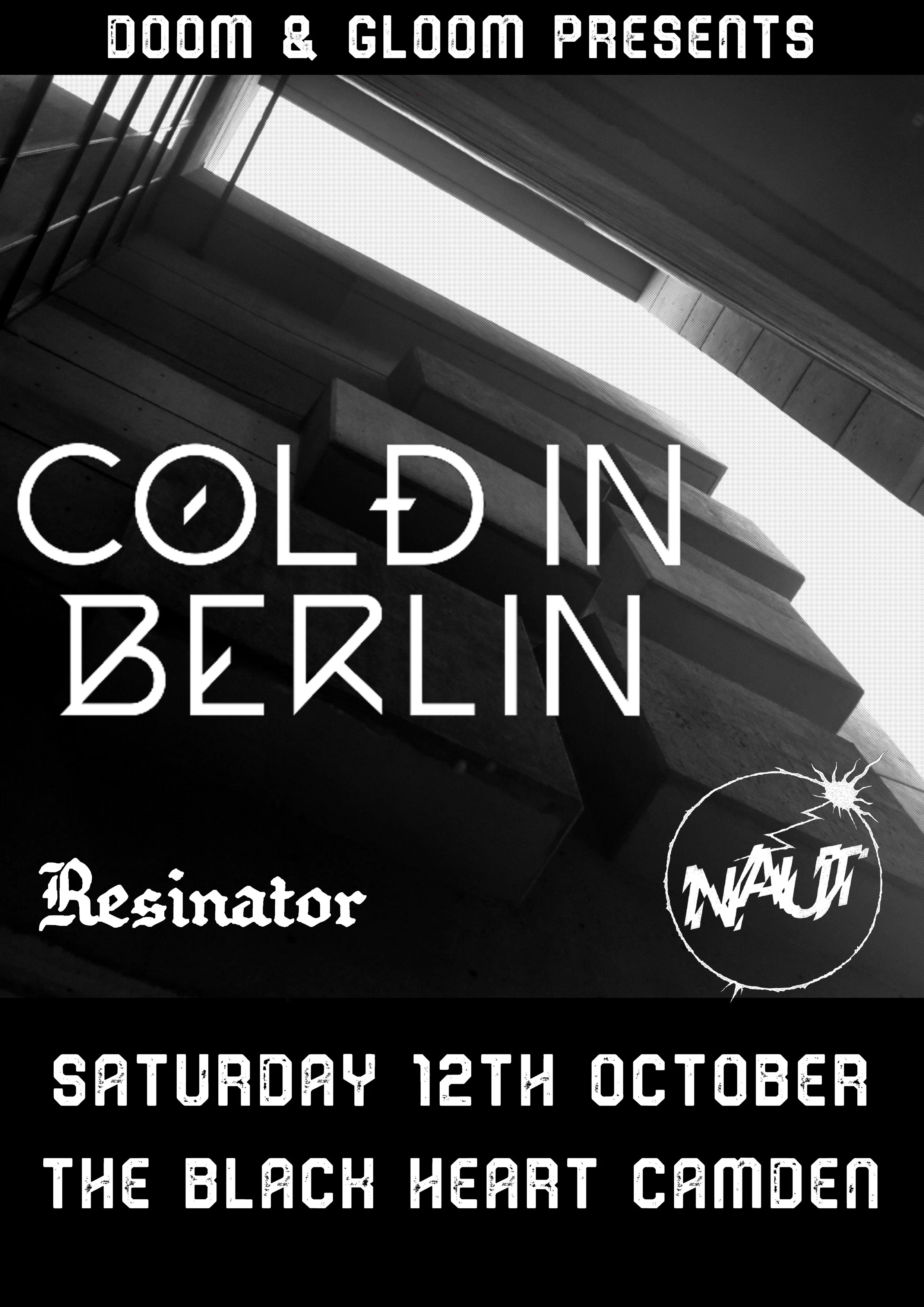 COLD IN BERLIN — Our Black Heart