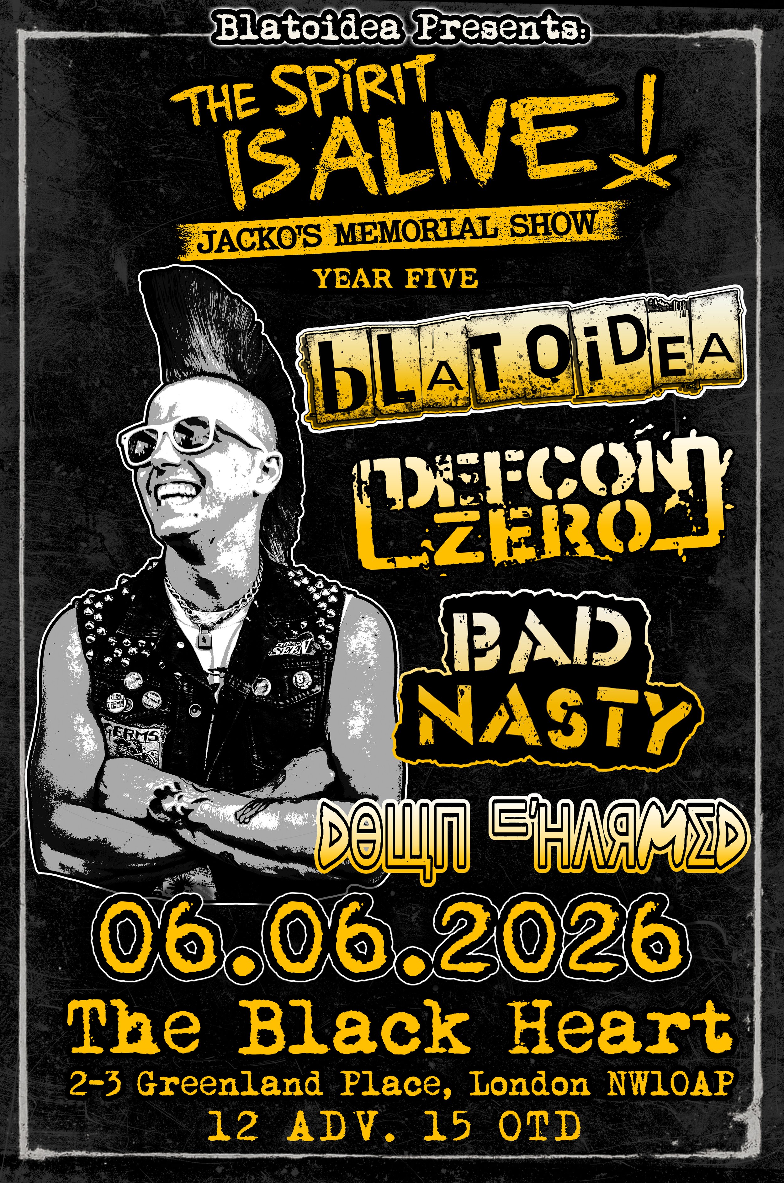 THE SPIRIT IS ALIVE #5 ft. BLATOIDEA, BAD NASTY, DEFCON ZERO, DOWN ...