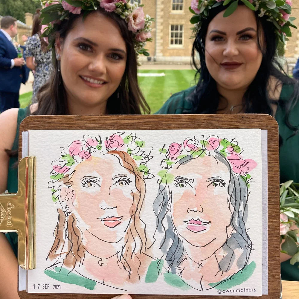 Live Wedding Illustration | Illustrations of your wedding day and ...