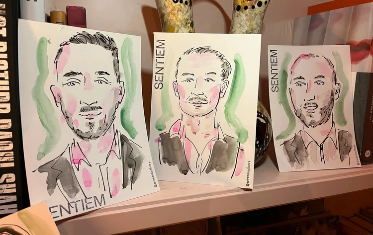 Owen Mathers | Live Wedding Artist and Illustrator