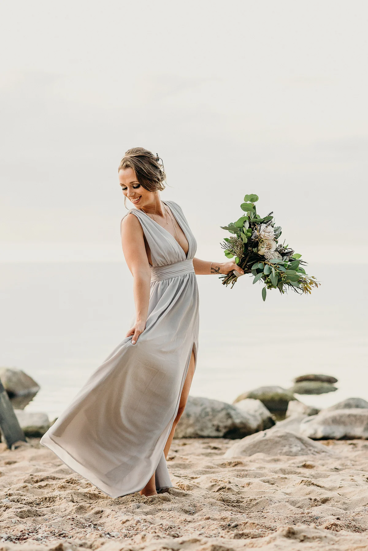 Amanda & Corey Vow Renewal - Lester Beach — Black & Gold Photography