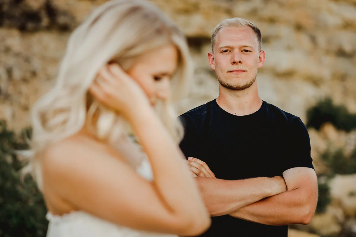 Beth & Nathan Love Story - Stonewall Quarry Park — Black & Gold Photography