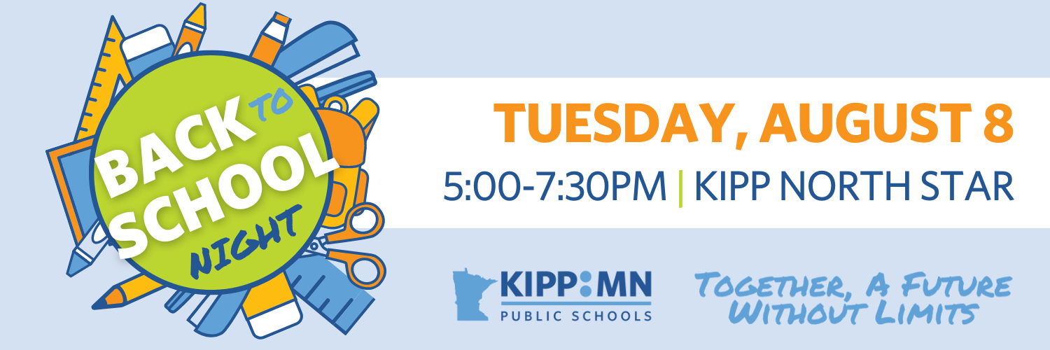 Back to School Night — KIPP Minnesota Public Schools