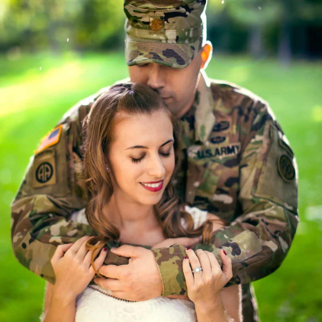 Military Engagement Photo Shoot