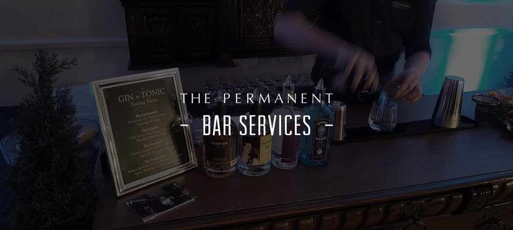 Food & Beverage — The Permanent | A Select Heritage Event Venue
