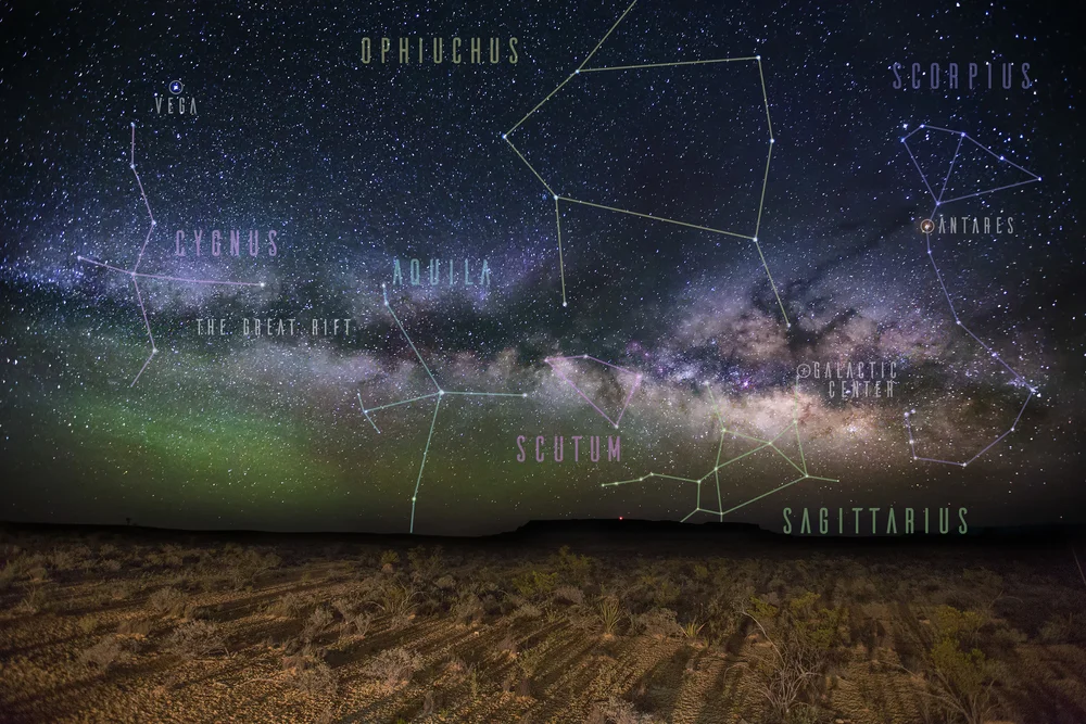 Milky Way With Constellations No Telescope Needed: How To Navigate The