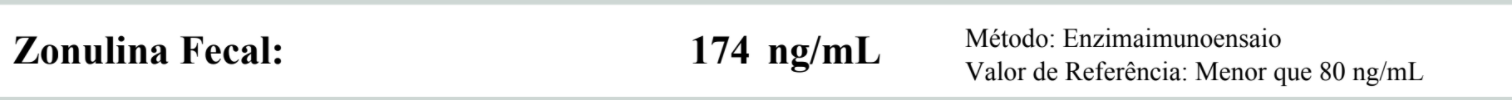 Zonulina fecal detecta hiperpermeabilidade intestinal — ANDREIA TORRES