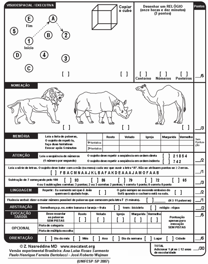 Estágios até a a doença de Alzheimer — ANDREIA TORRES