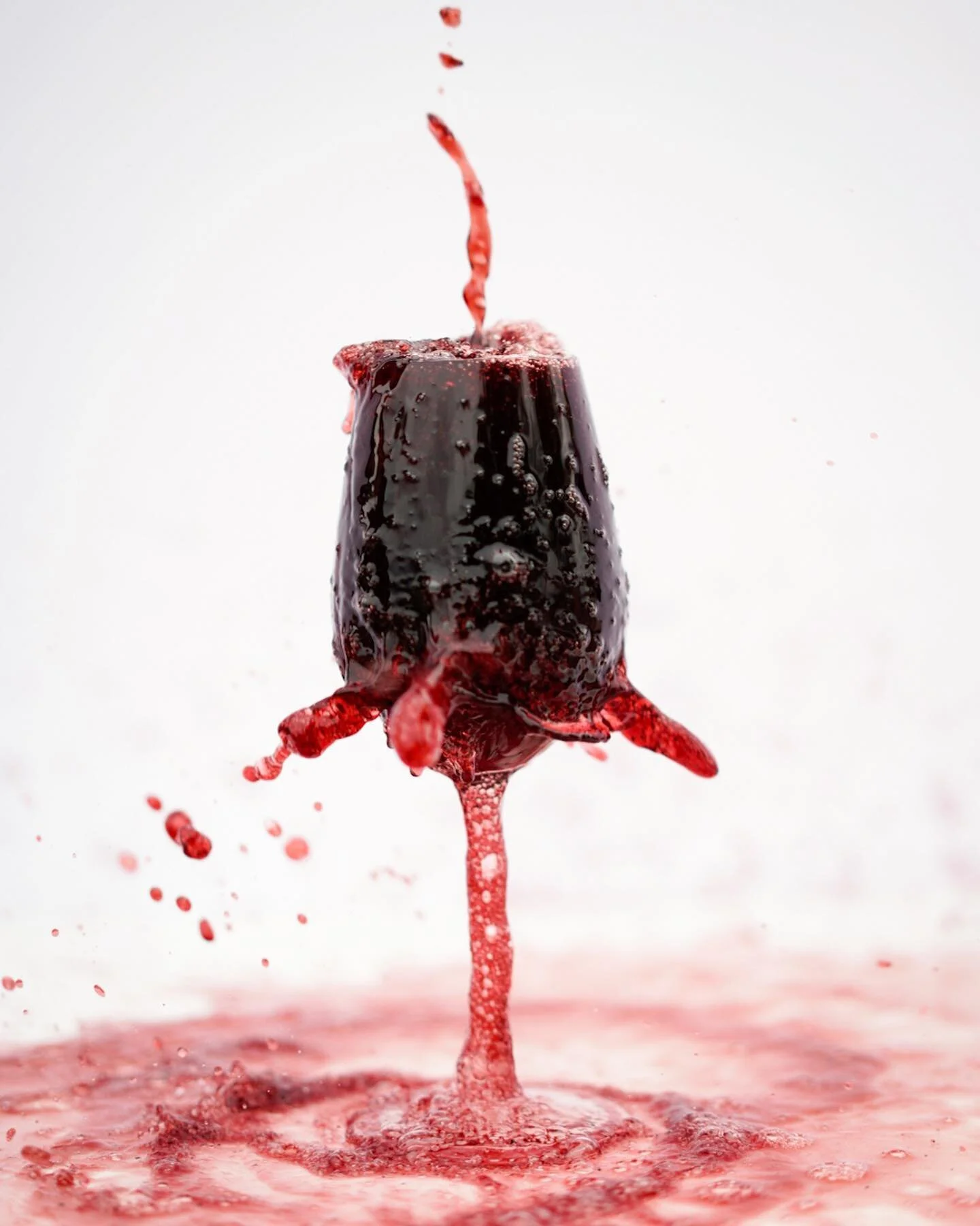 Overflowing Cup Of Wine