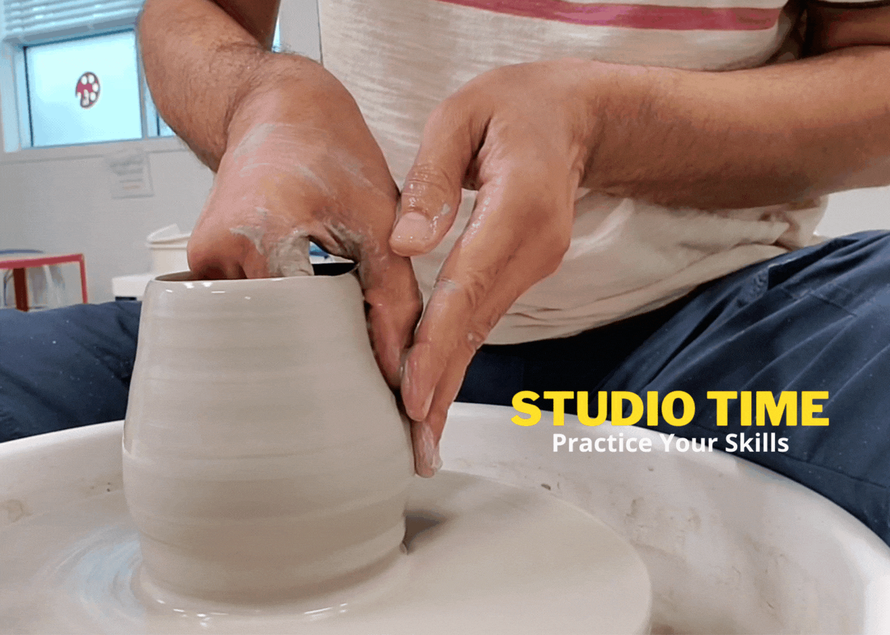Amazing Art Studio for Pottery, Fusing and Stained-Glass classes