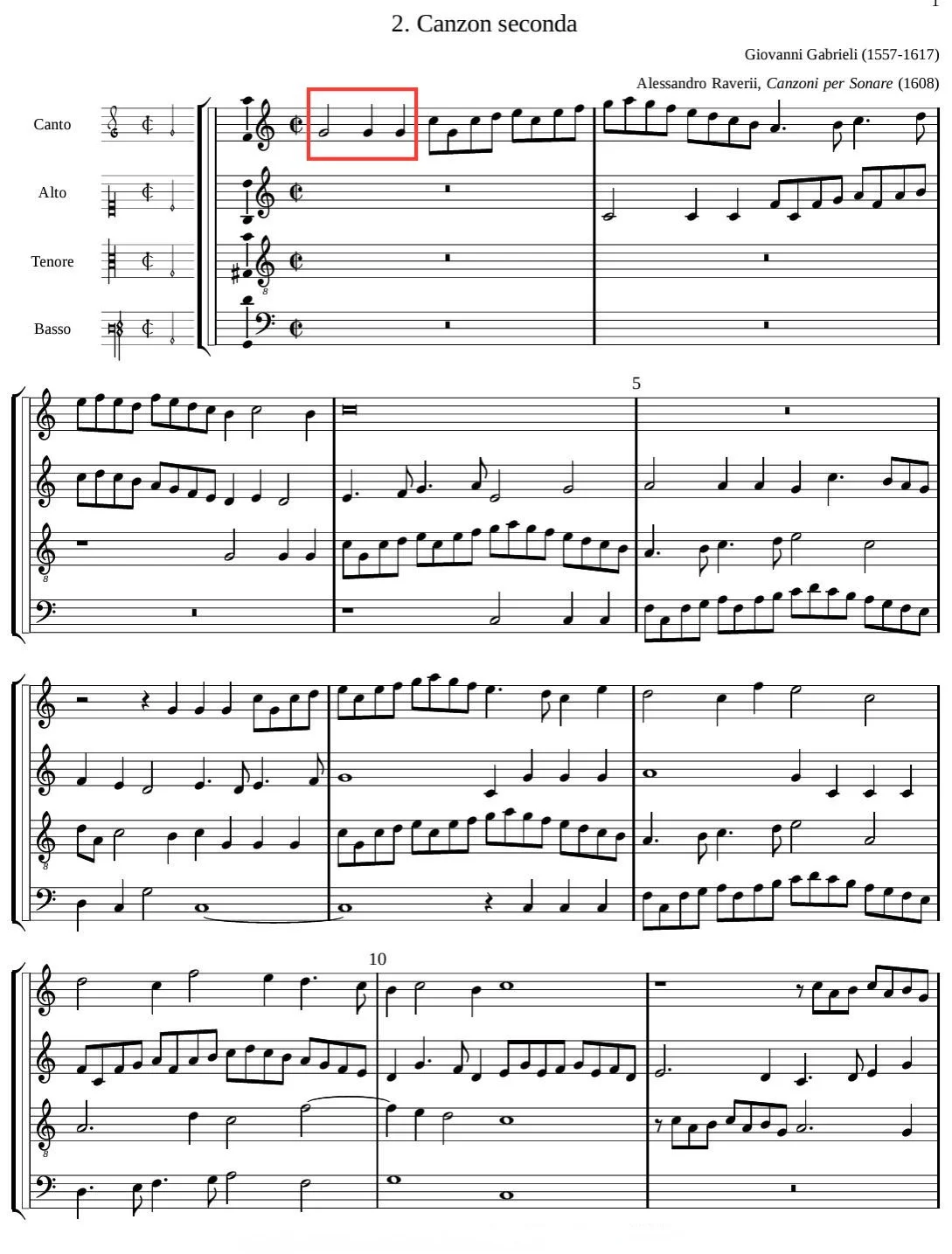 Musical evolution - from the canzona to the sonata — Helen Hooker