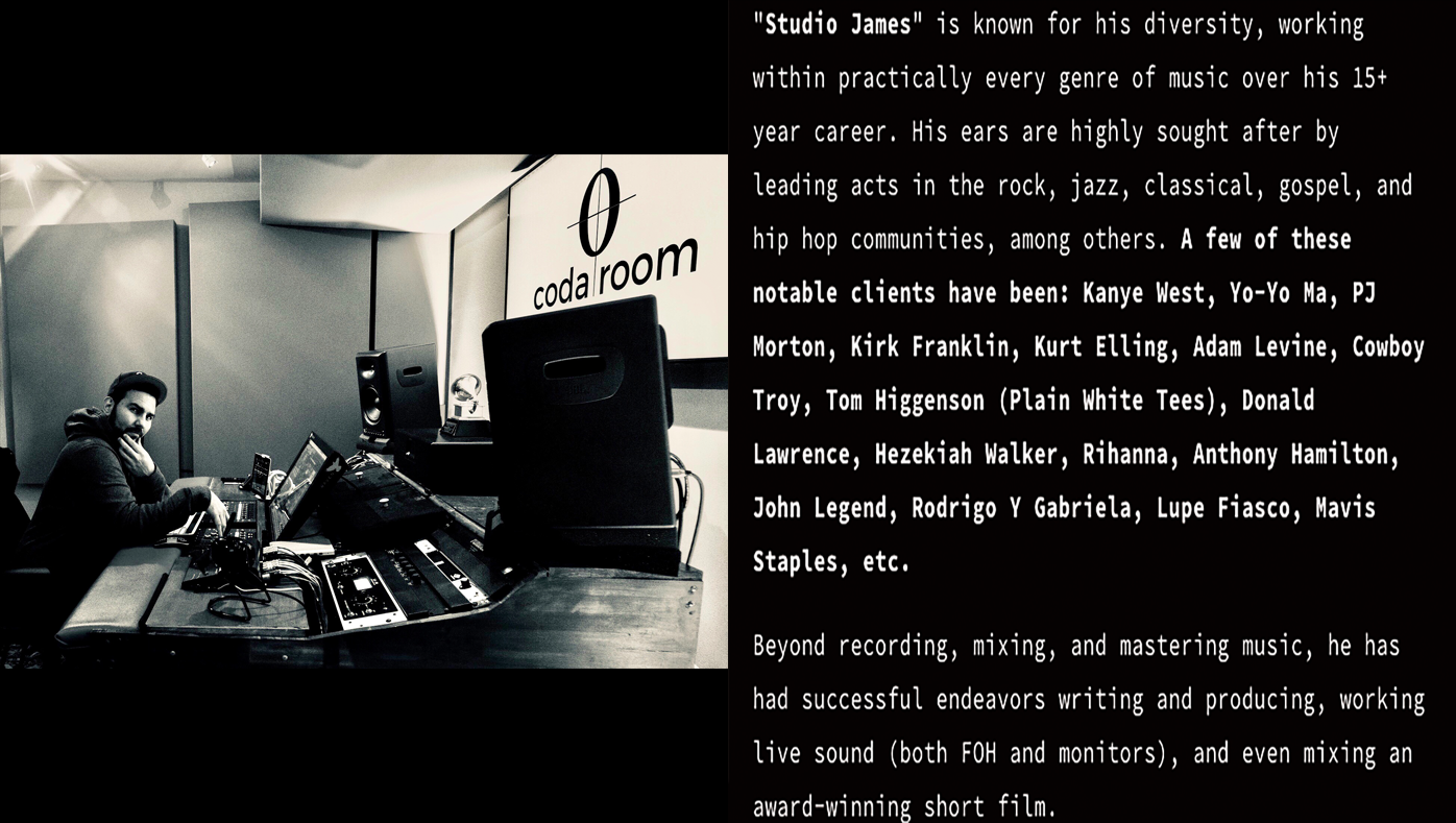 James Auwarter — coda|room audio