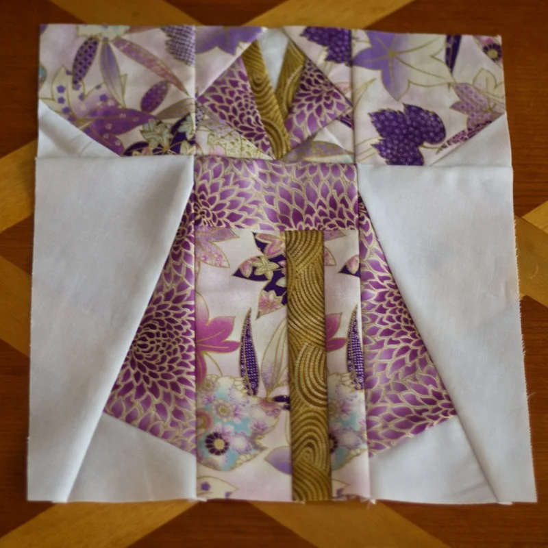 Kimono Quilt Block Free Pattern