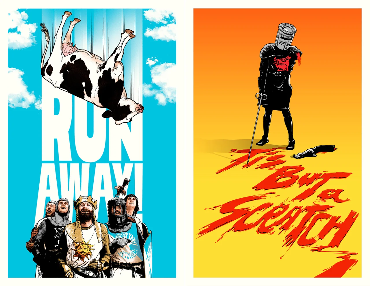 Run Away Monty Python