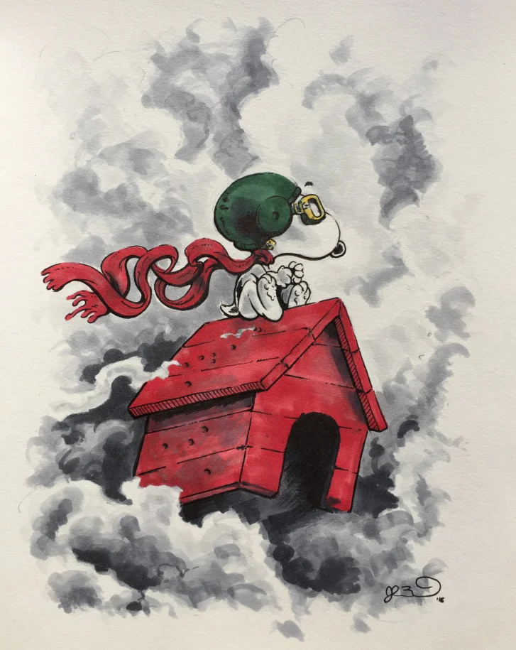 WWI Flying Ace (Snoopy) — Joshua Budich