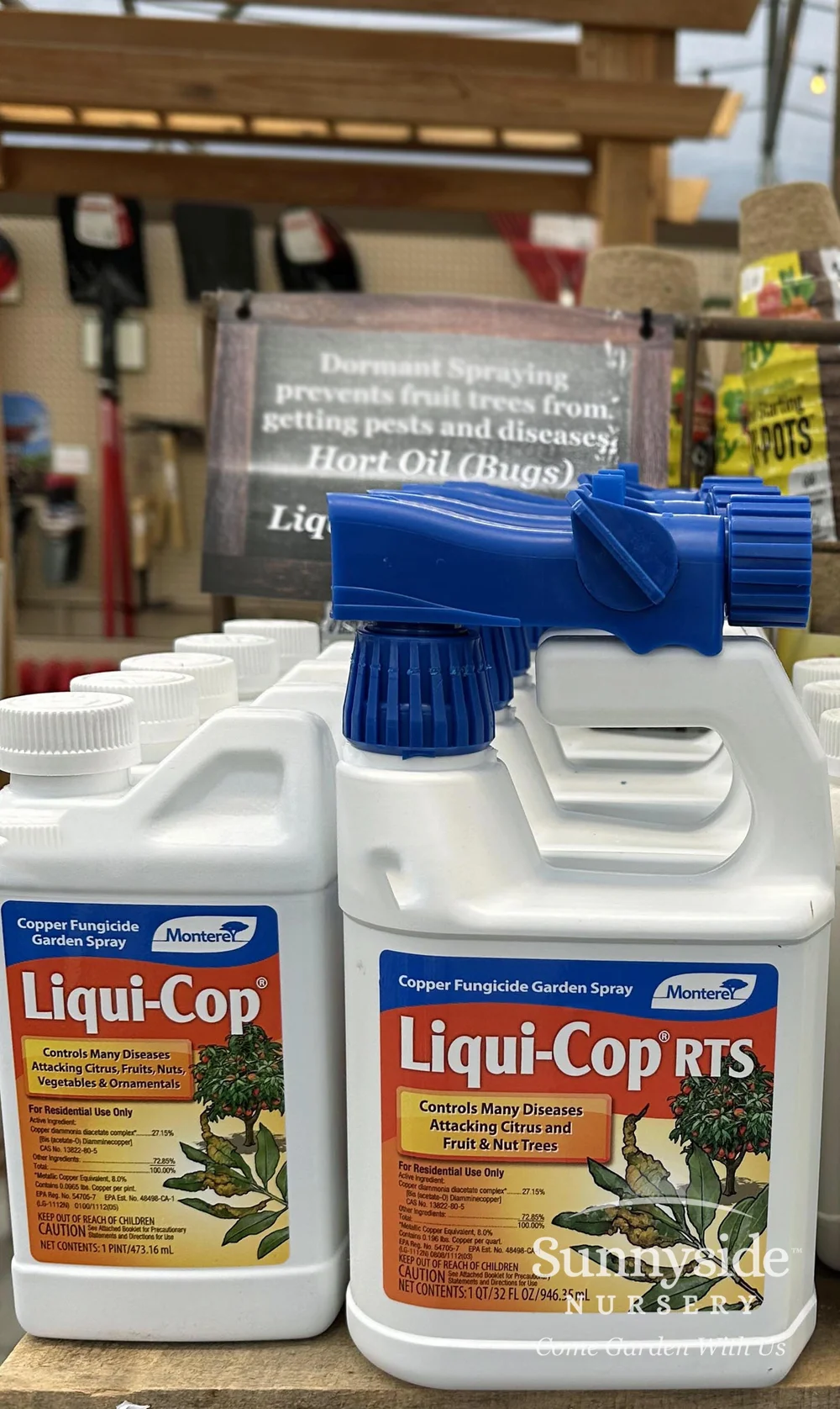 Dormant Spraying In the Garden — Sunnyside Nursery