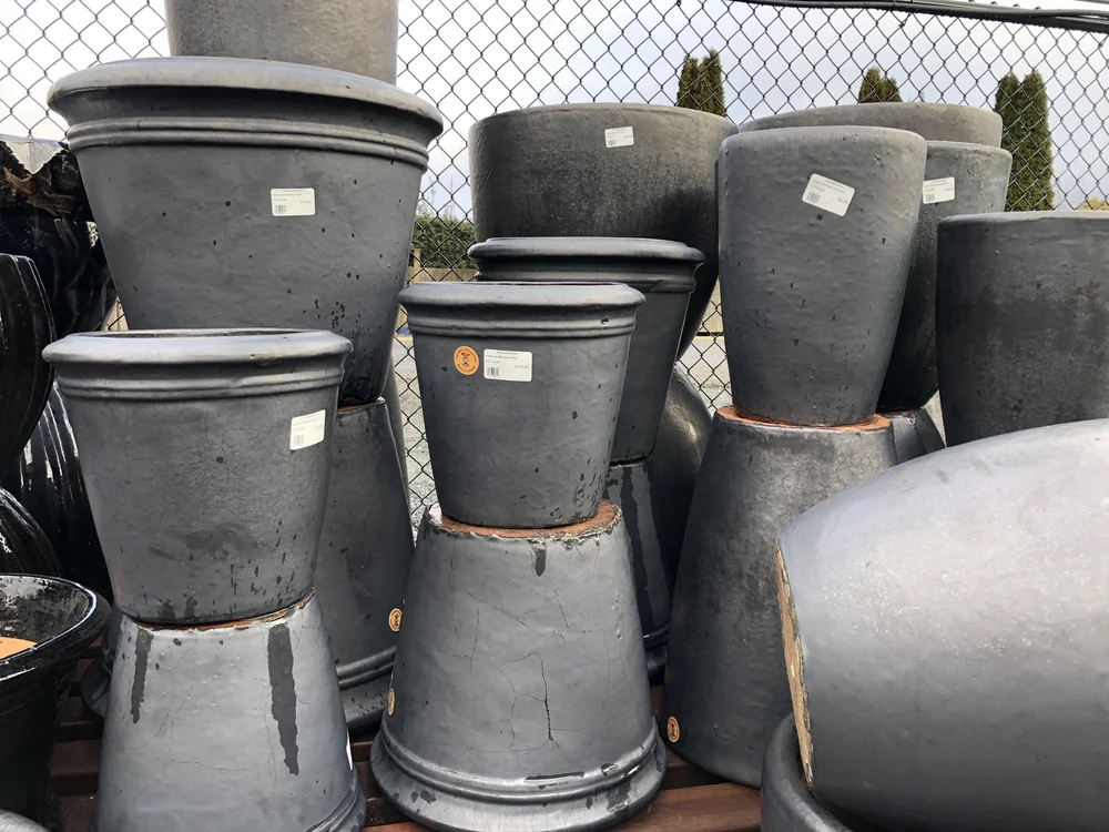 Pottery — Sunnyside Nursery