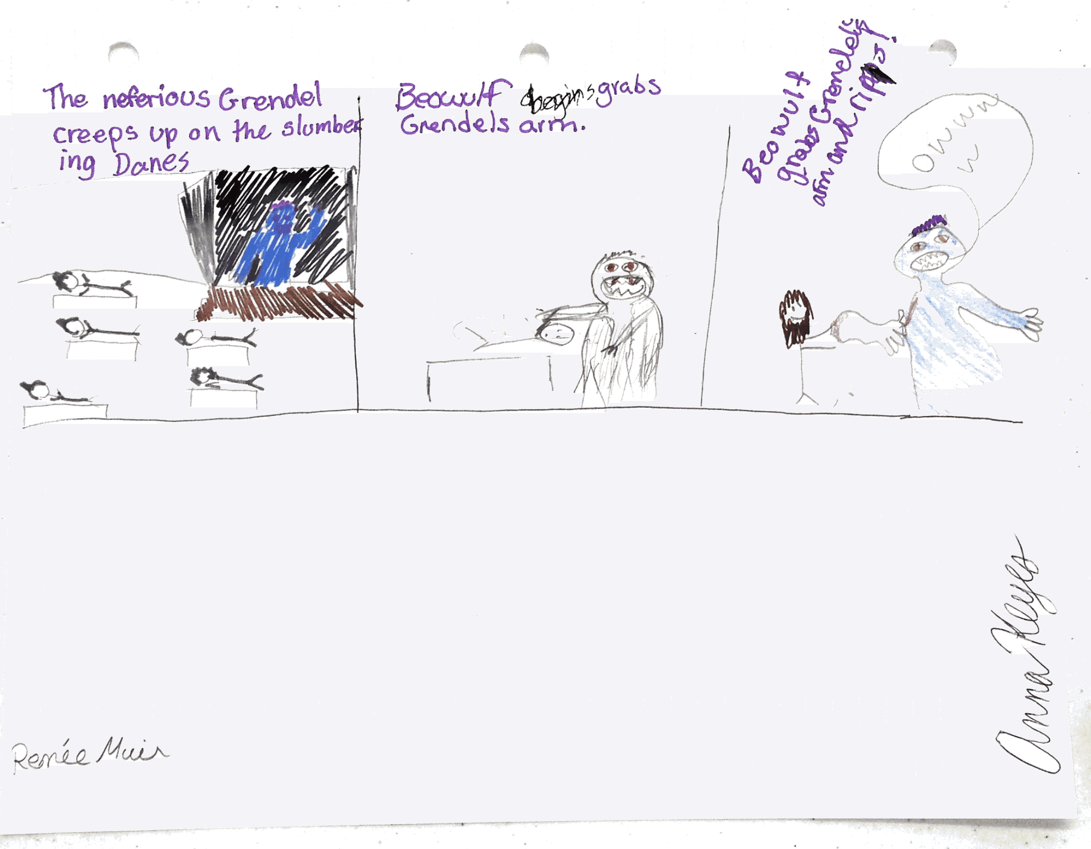 Beowulf And Grendel Arm