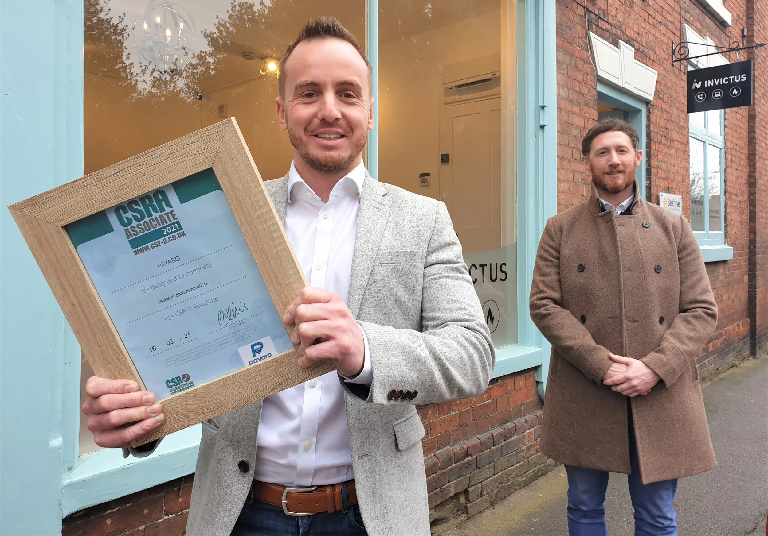 Charity and community work award helps Invictus Group to forge a new ...