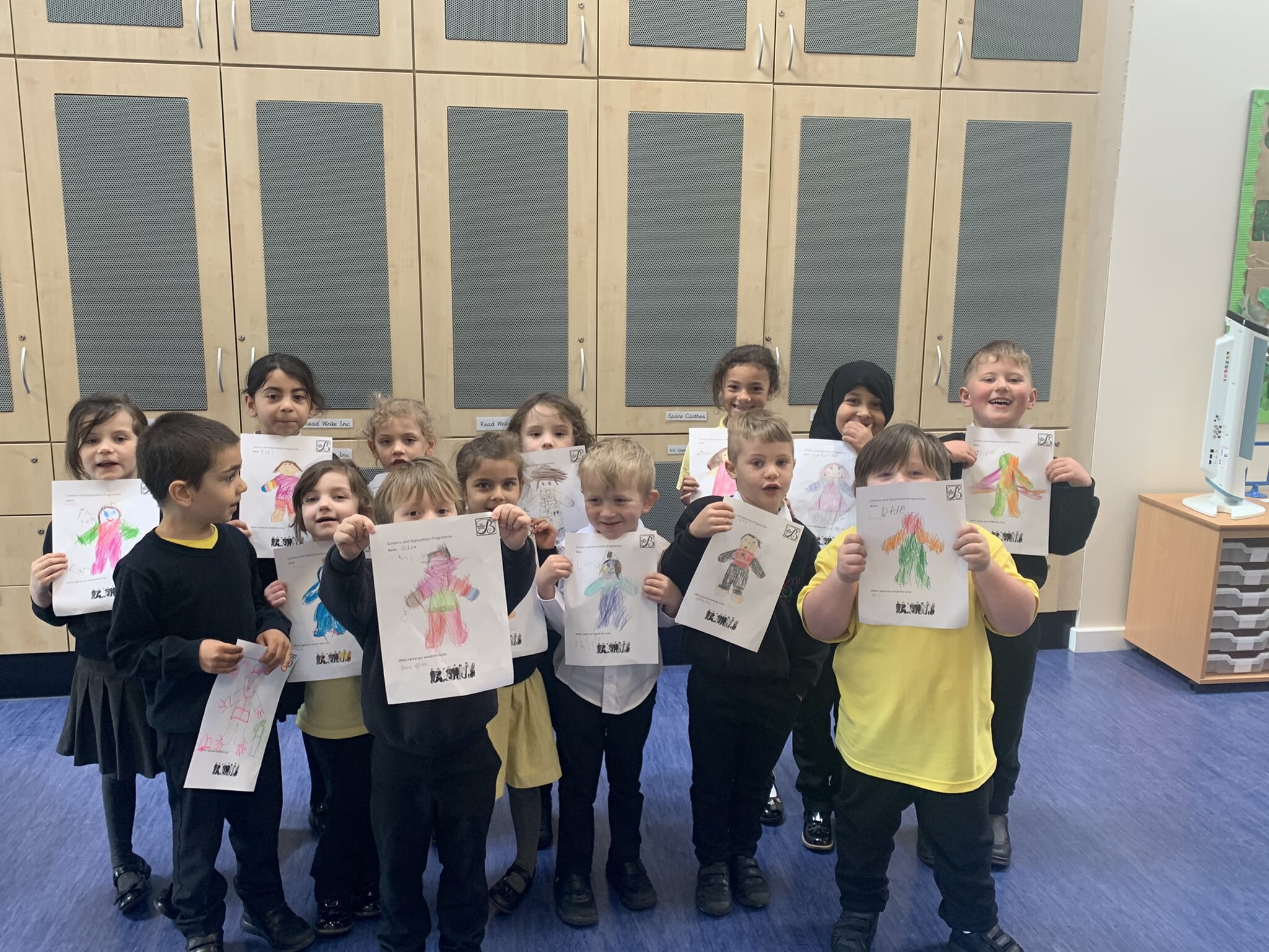 Children at Bemrose School in Derby are introduced to the world of work ...