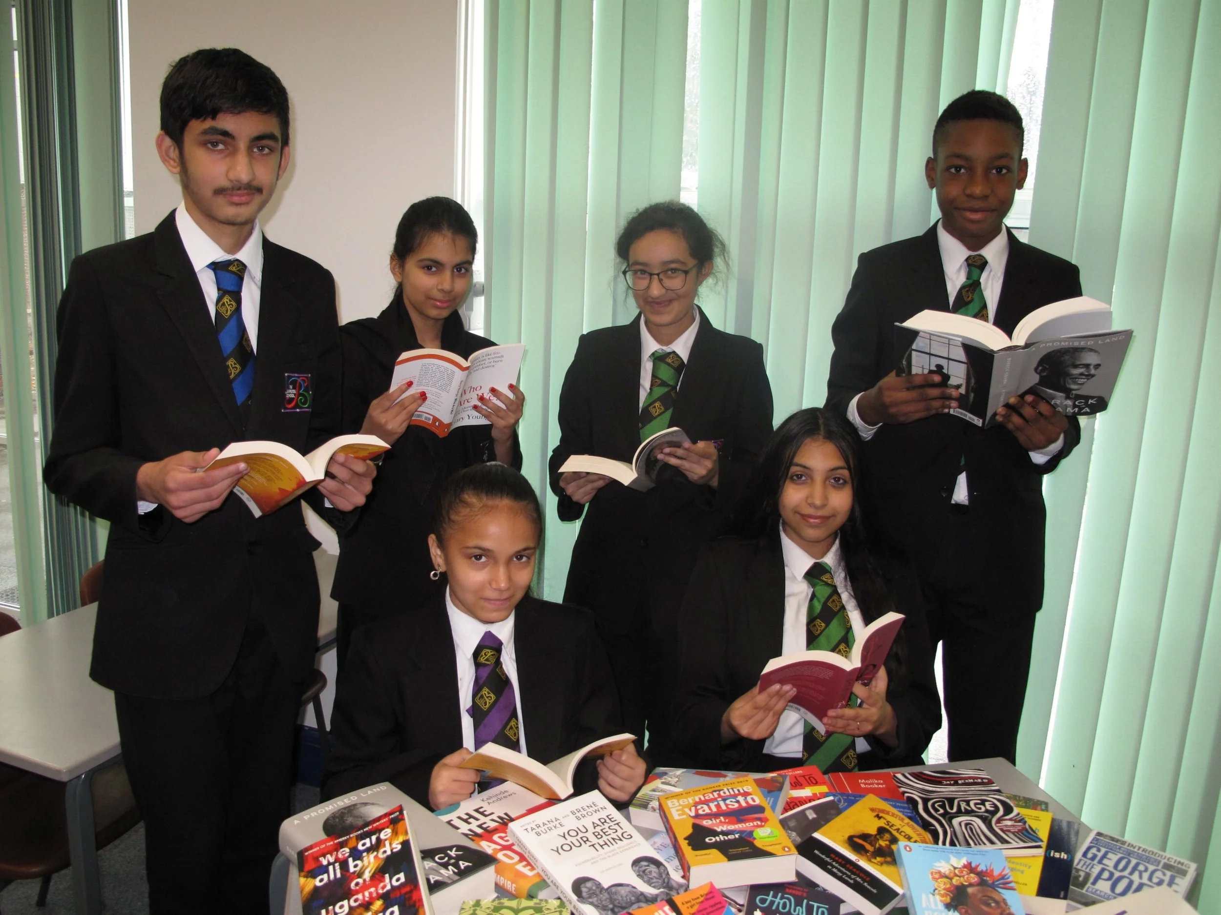 Multi-cultural Derby school Bemrose receives bookish donation from ...