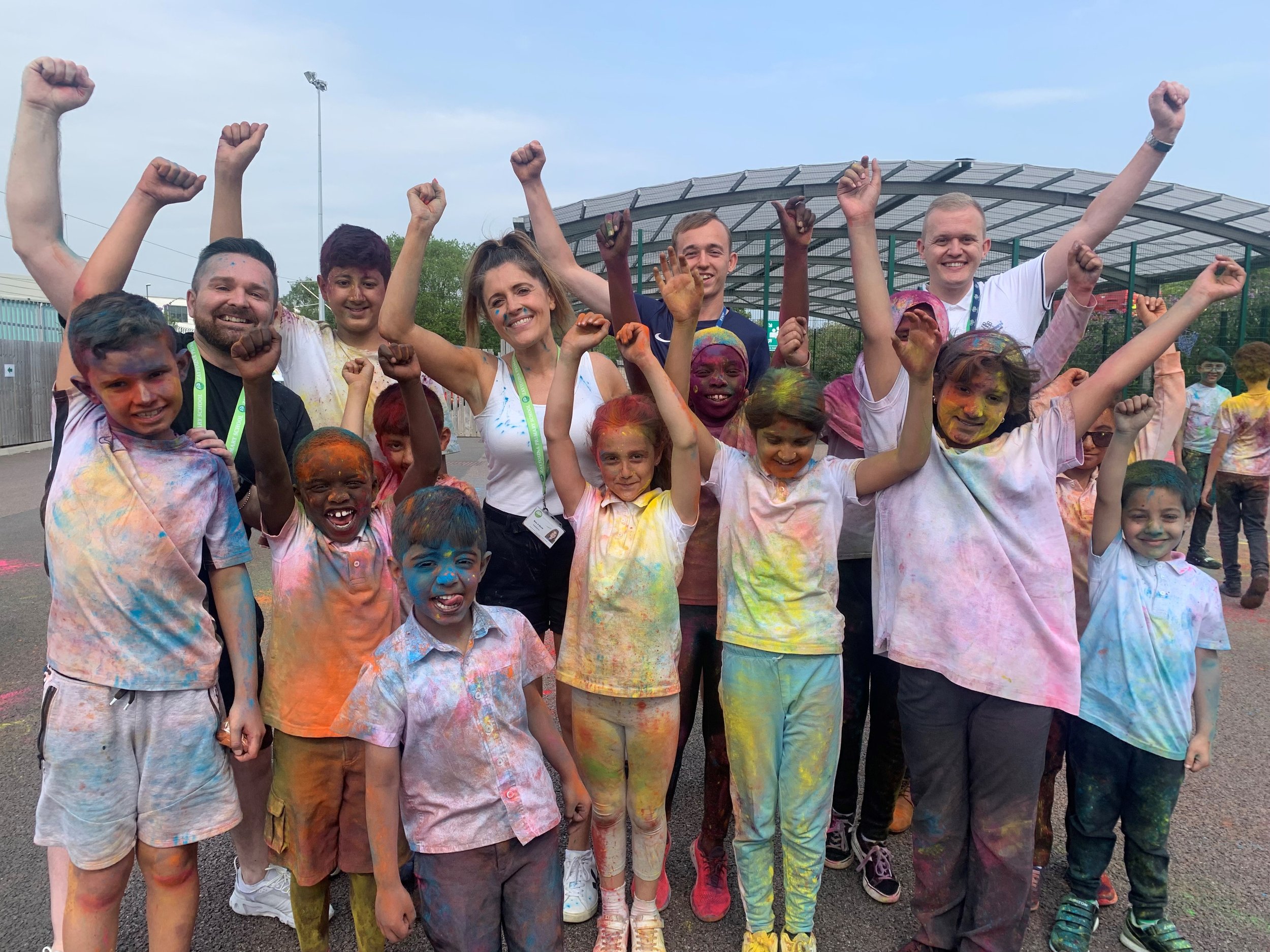 Colourful end to school year for pupils at Derby city school that has ...