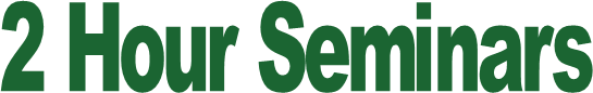Online Seminars — Fetterman Events