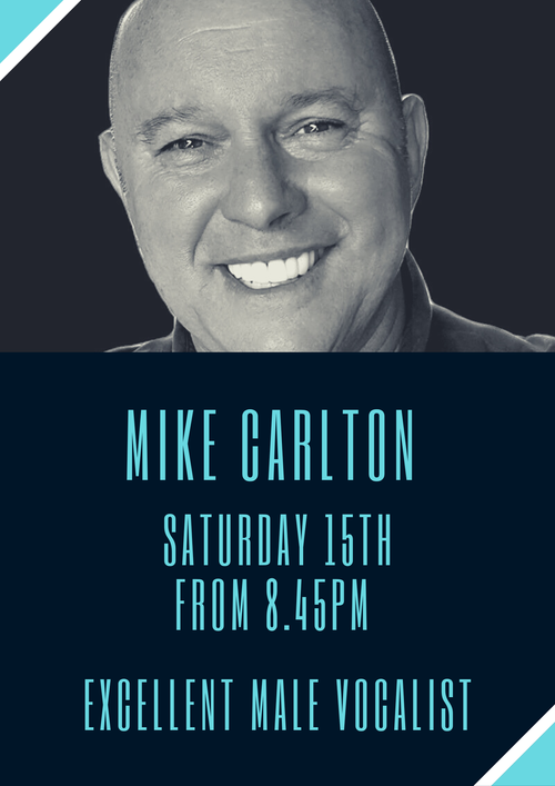MIKE CARLTON - Excellent Male Vocalist — Hove Edge Club
