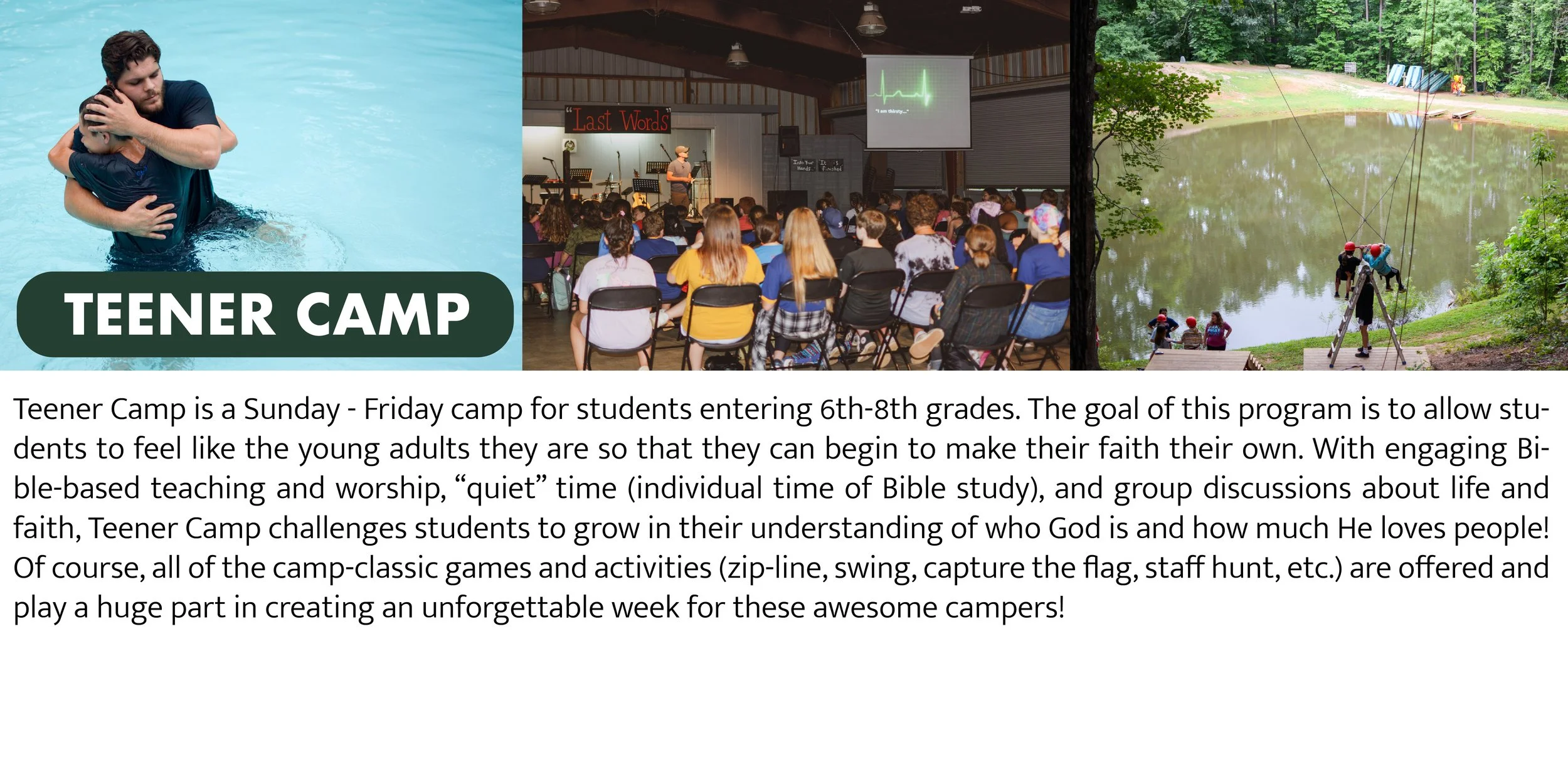 summer camp — NORTH GEORGIA CHRISTIAN CAMP