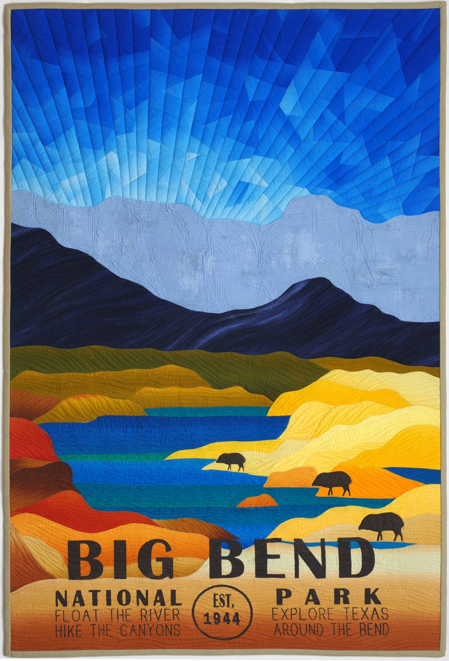 Vicki Conley, Pinon Pottery and Art Quilts