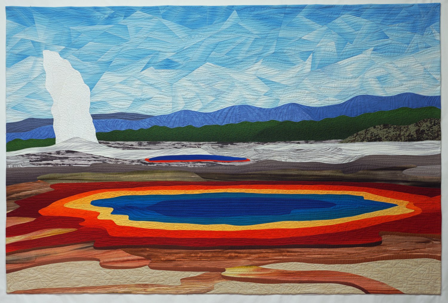 Vicki Conley, Pinon Pottery and Art Quilts