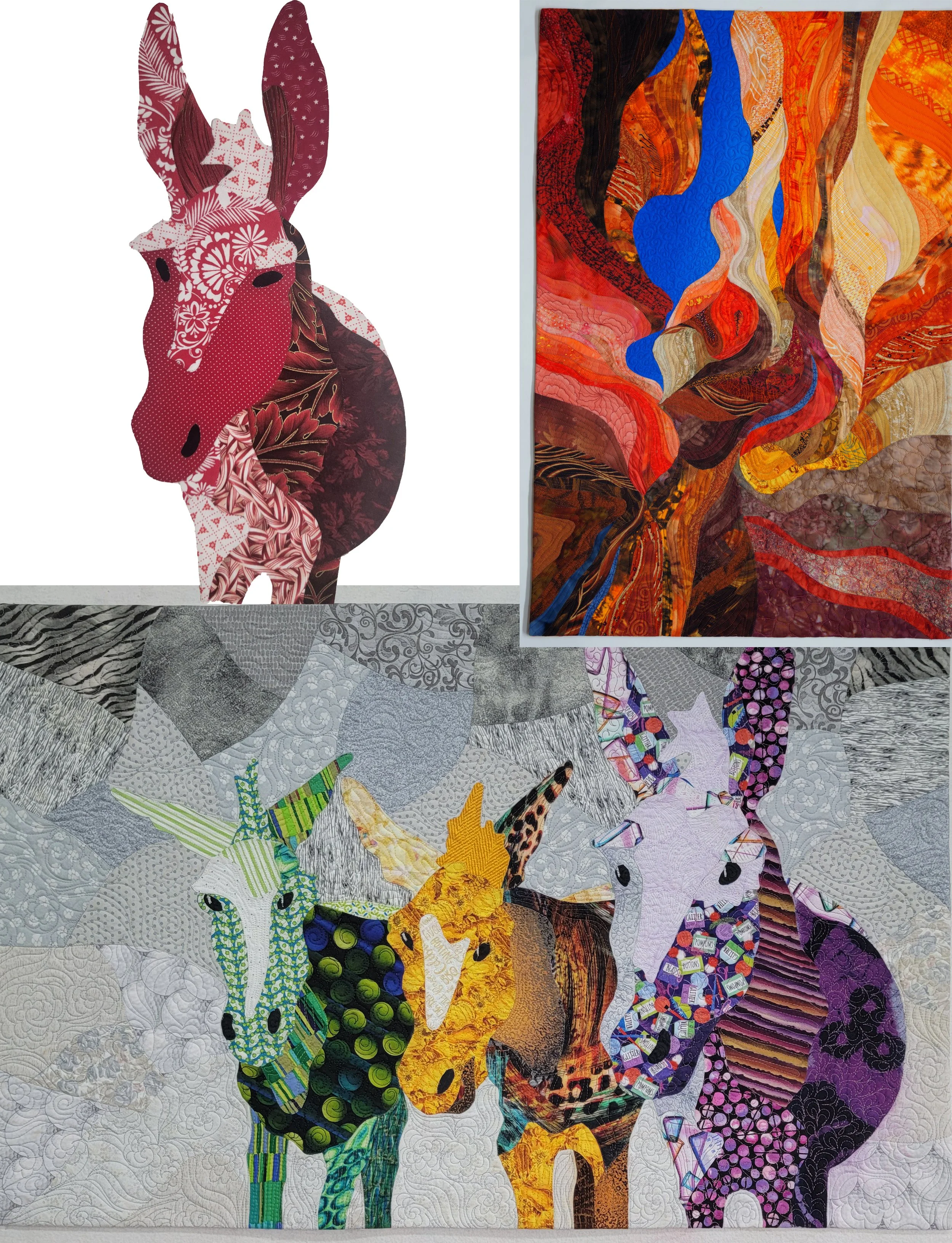 Turned edge Machine Piecing — Vicki Conley