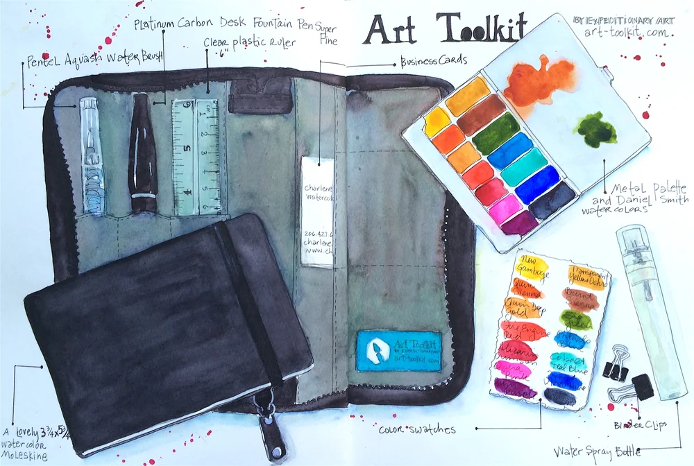 Art Toolkit — Charlene Collins Freeman Art