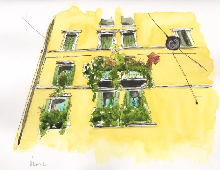 Traveling with a sketchbook — Charlene Collins Freeman Art