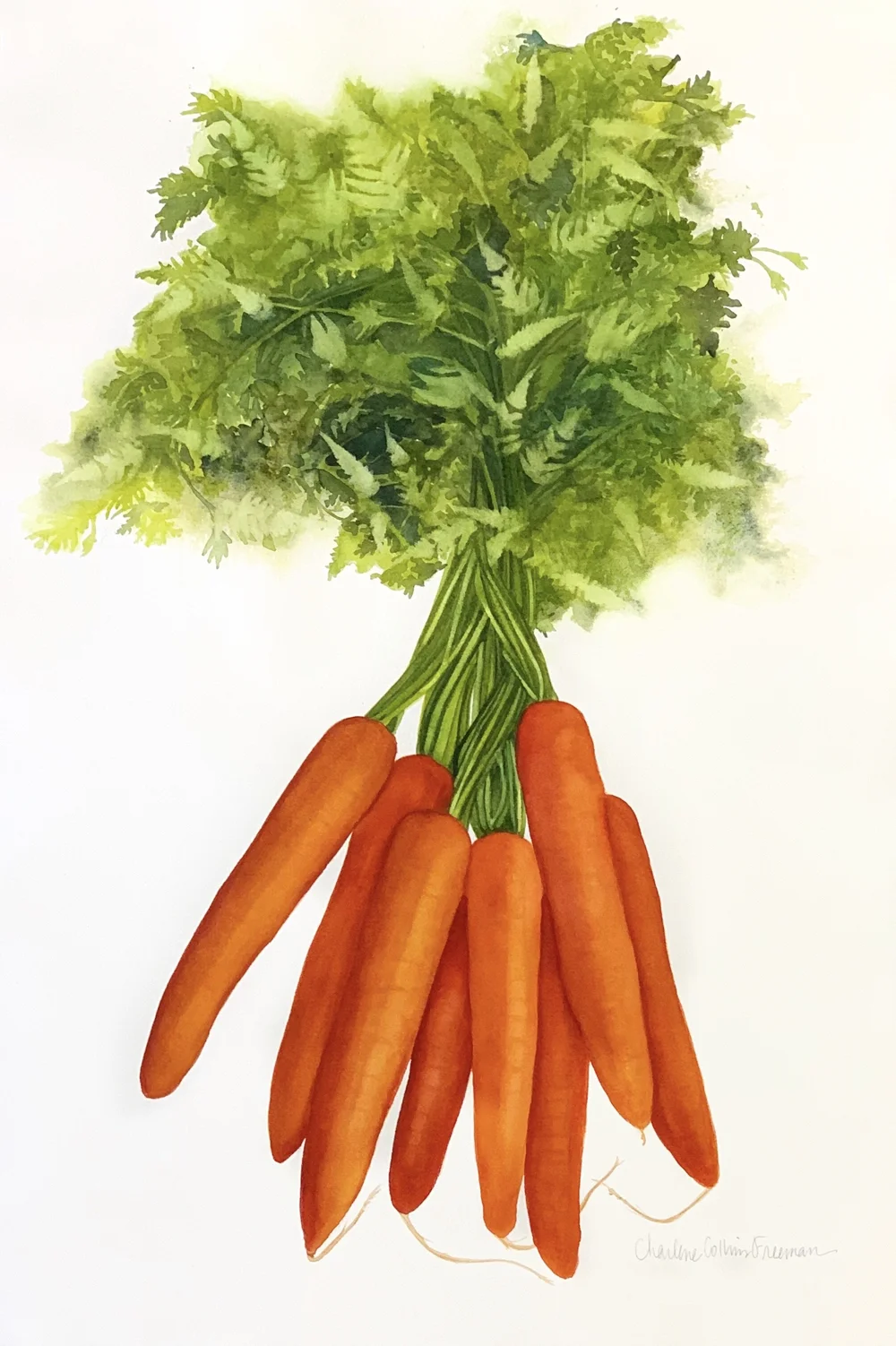 Carrot Painting