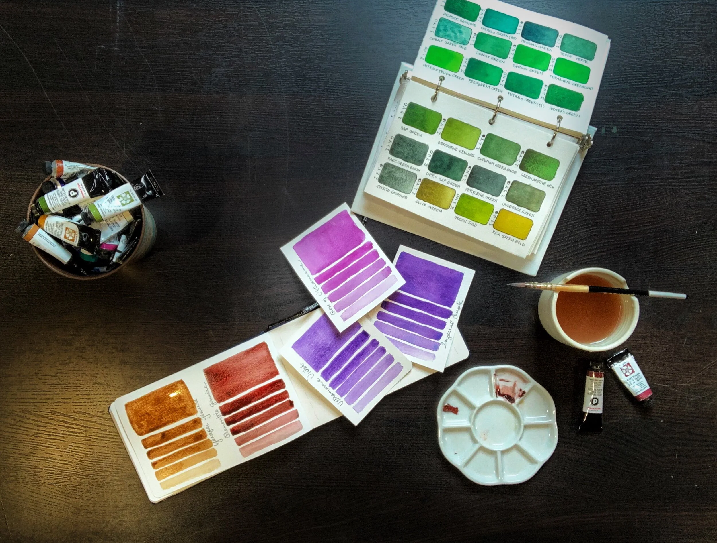 Painting with Granulating Watercolors — Charlene Collins Freeman Art