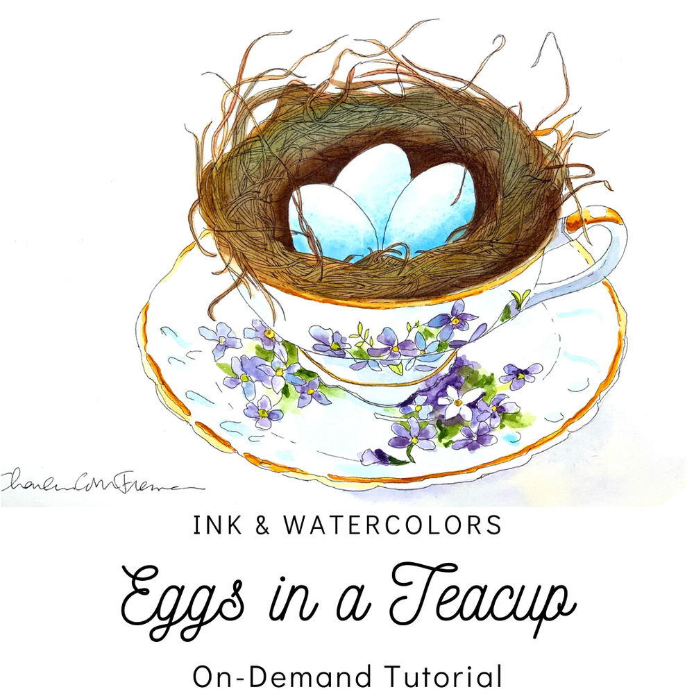 Tutorial Watercolor And Ink