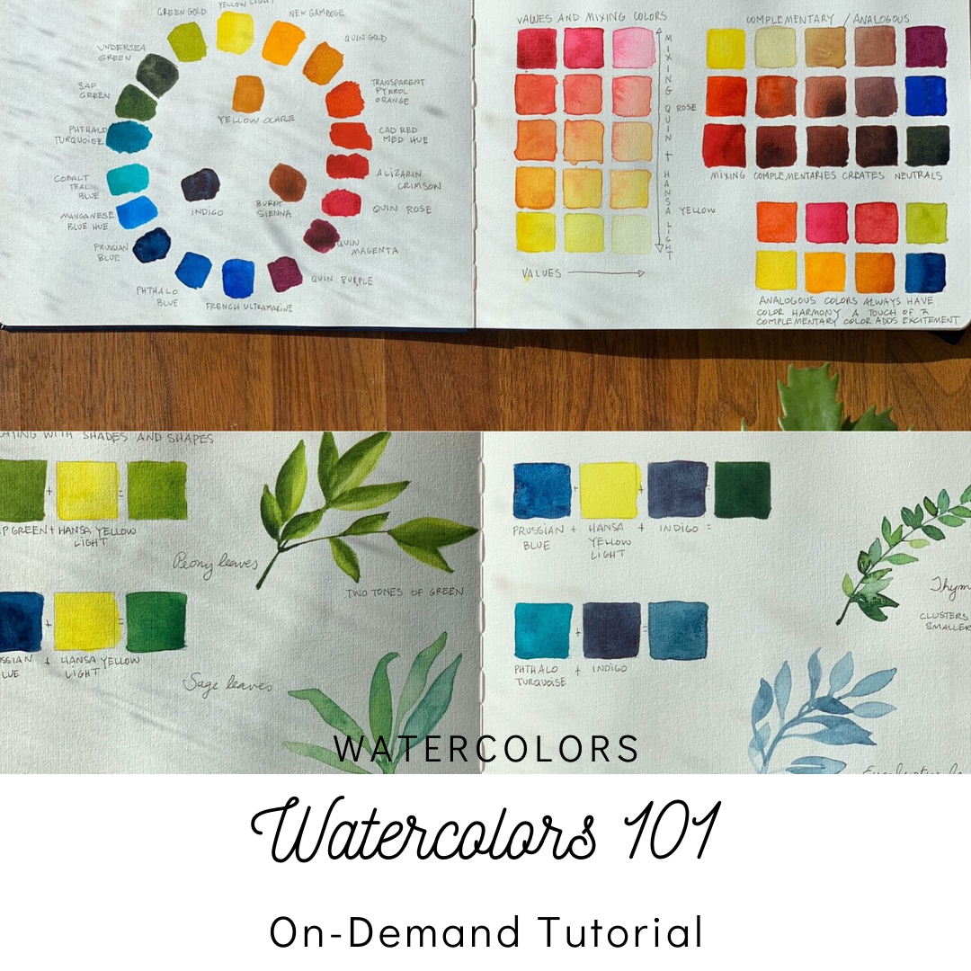 On-Demand Tutorials — Charlene Collins Freeman Art