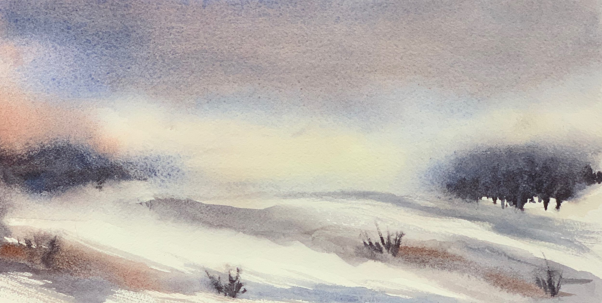 Watercolor Landscape Tutorial