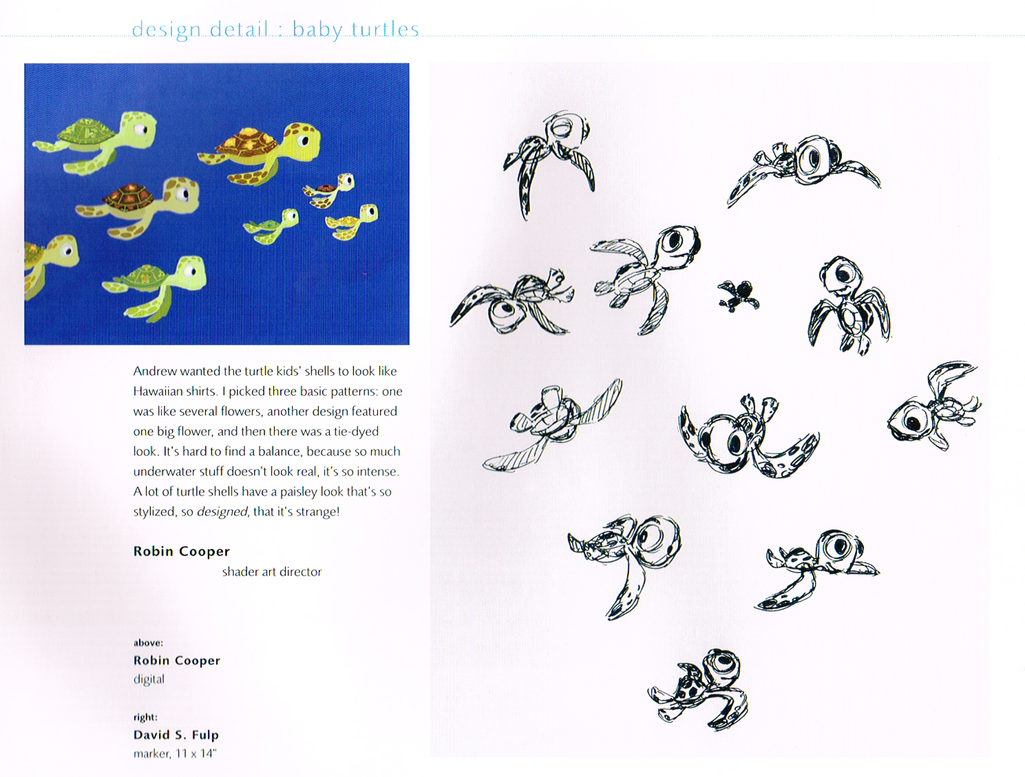 The Art of Finding Nemo pt.9 — Art & Animation