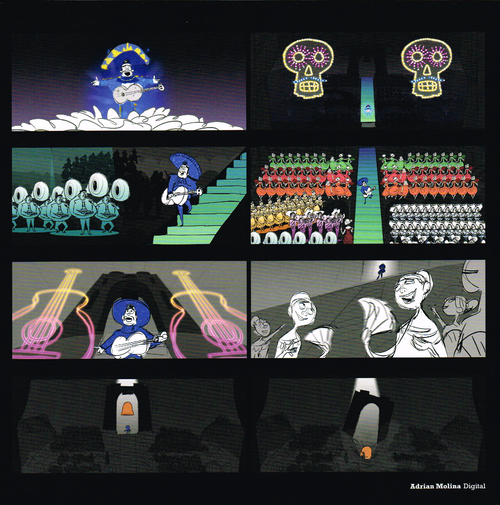 Pixar's Coco Storyboards — Art & Animation