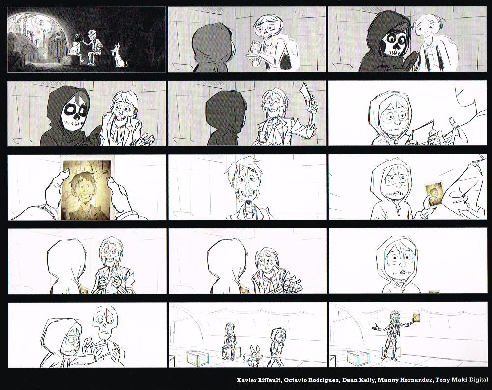 Pixar's Coco Storyboards — Art & Animation
