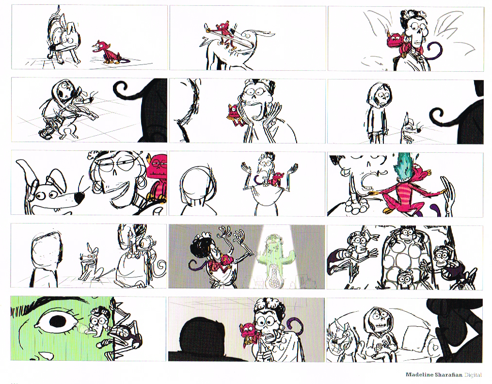 Pixar's Coco Storyboards — Art & Animation