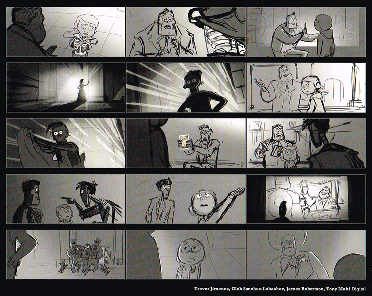 Pixar's Coco Storyboards — Alex Escobar | Art & Animation