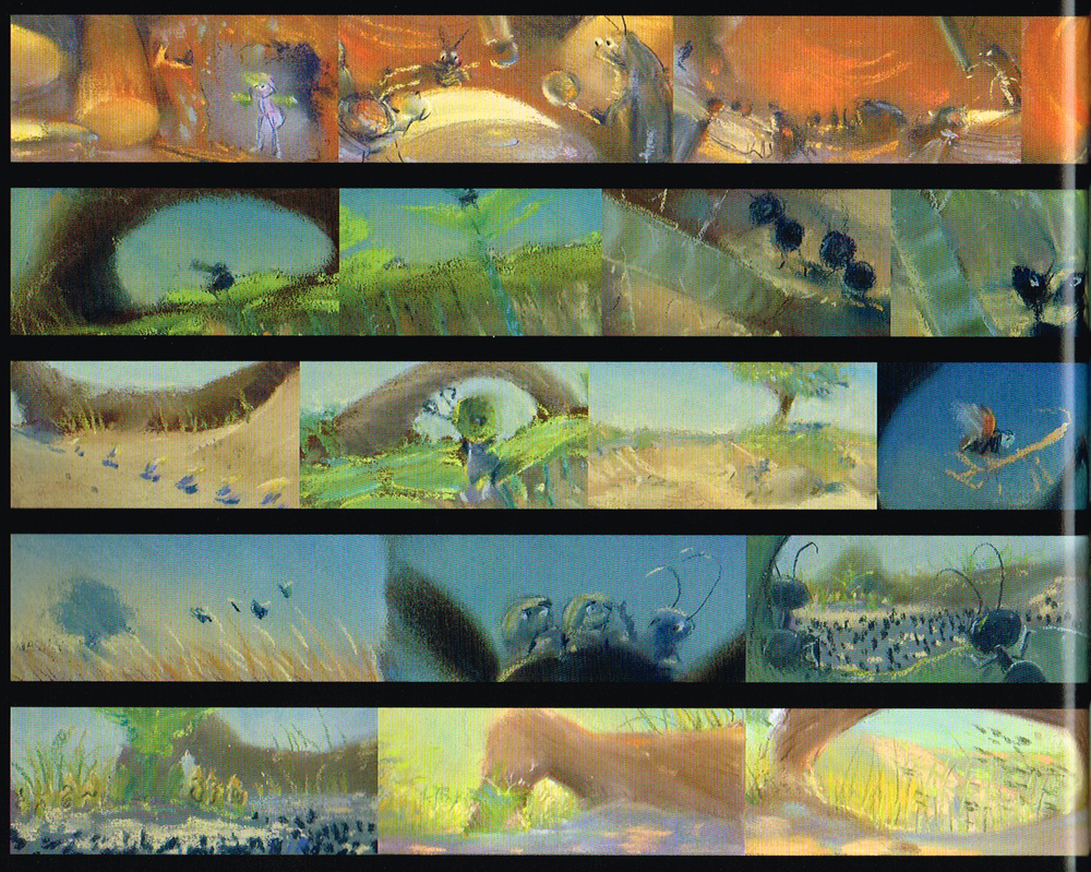 A Bug's Life, The Complete Colorscript — Art & Animation