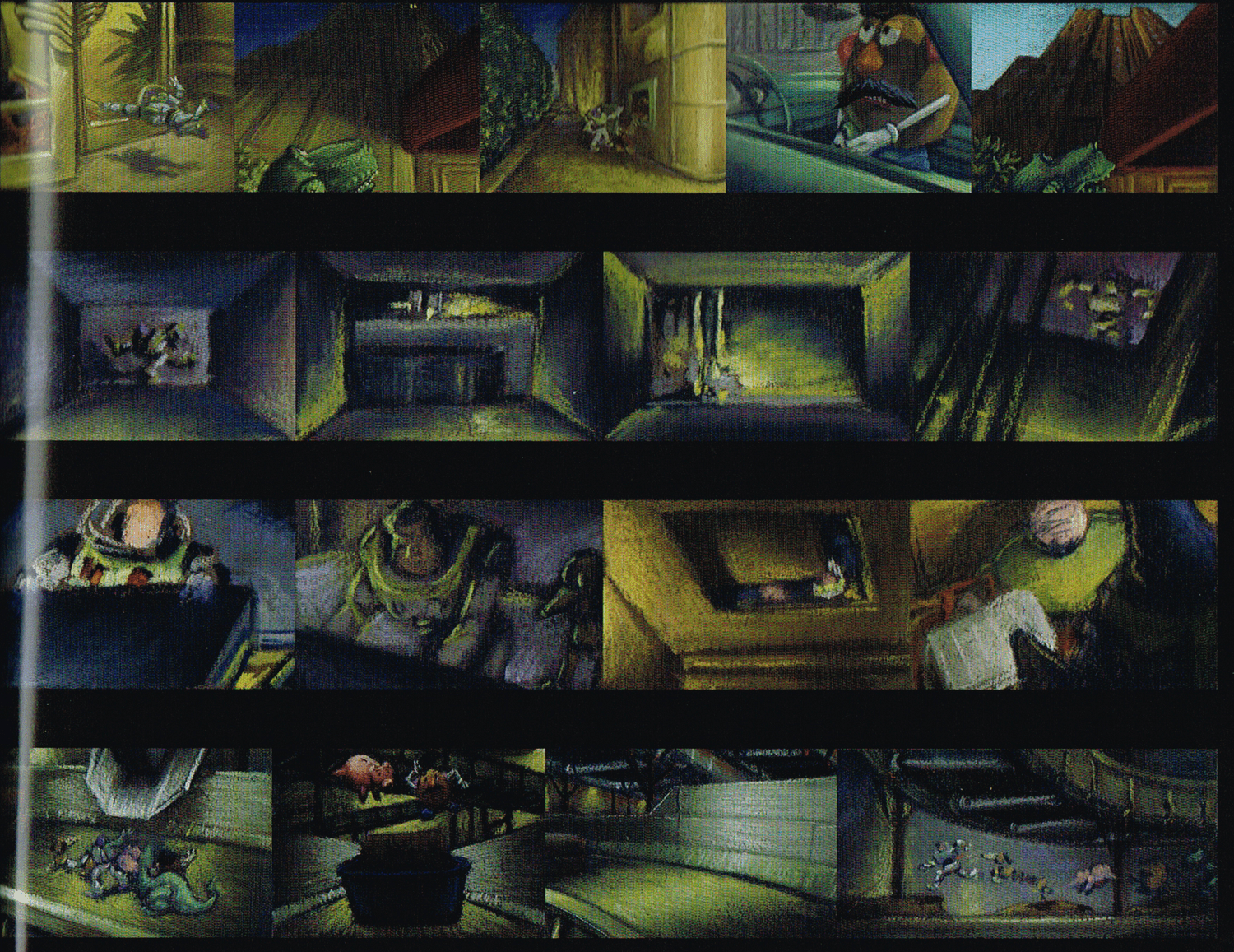 Toy Story 2 Original Colorscript — Art & Animation