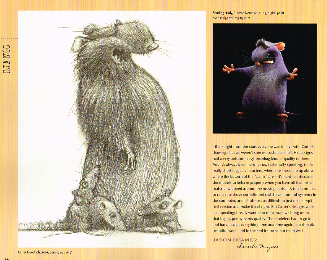 The Art of Ratatouille pt.2 — Art & Animation