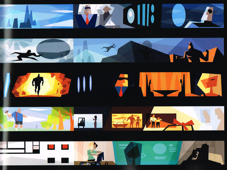 The Incredibles Color Scripts — Art & Animation
