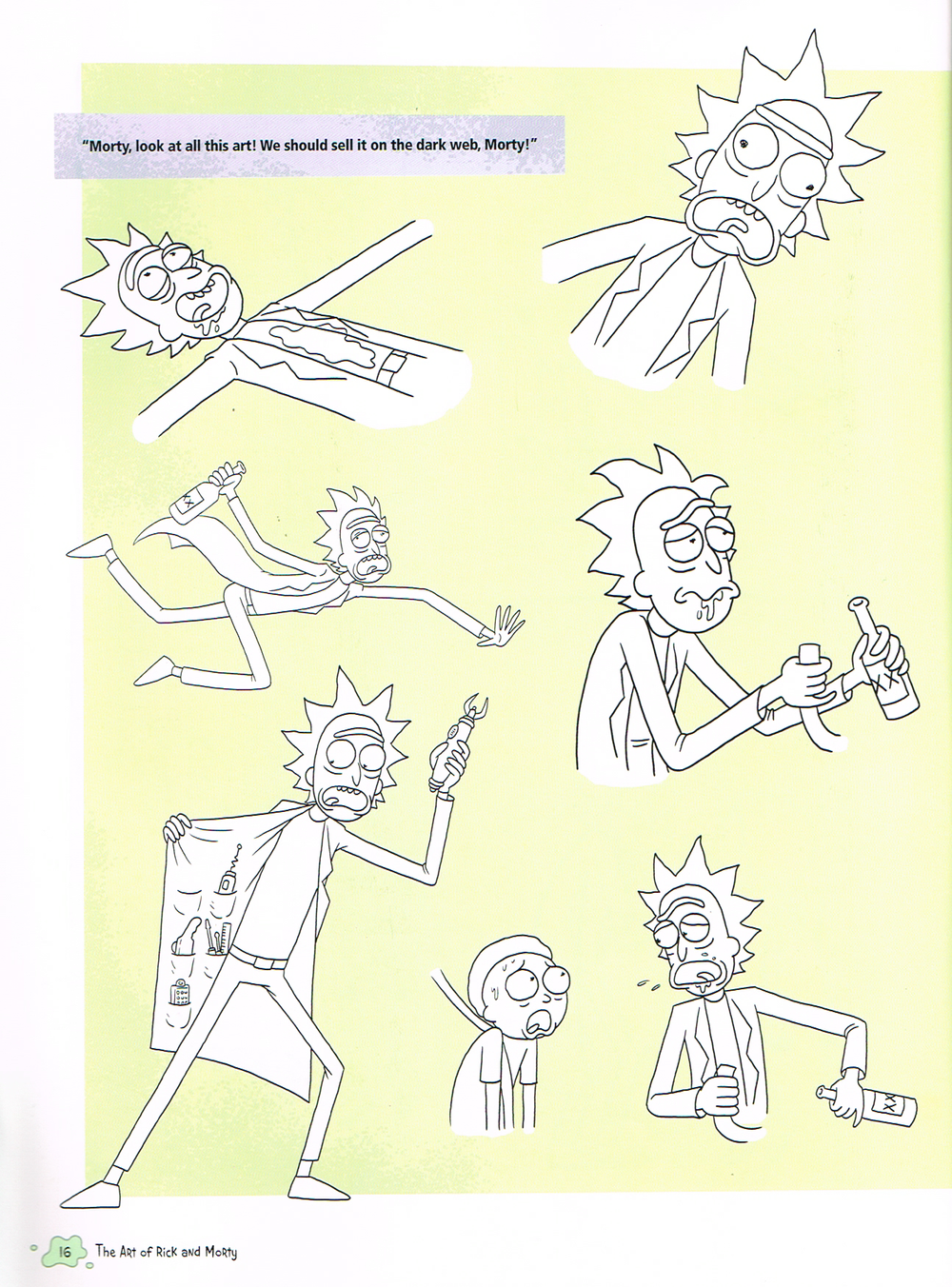 The Art of Rick and Morty pt.2 — Art & Animation